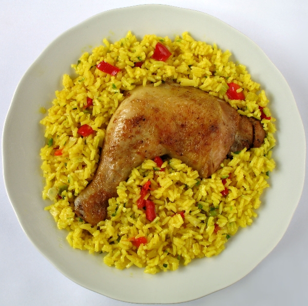 Costa Rican Arroz Con Pollo Recipe (Rice and Chicken)
